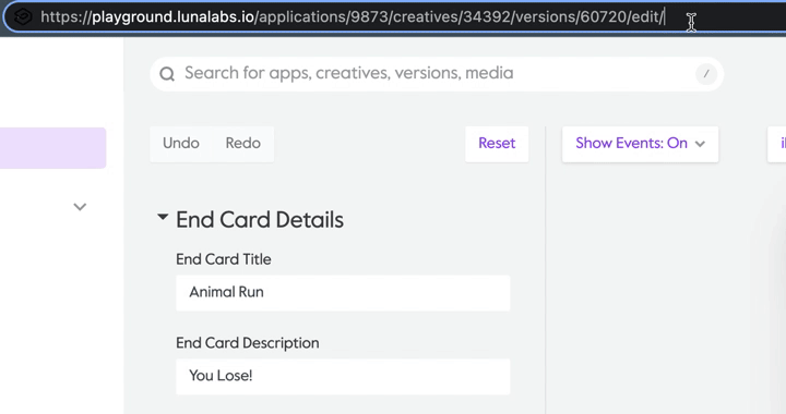 Adding customizable fields | Luna Labs - Developer Docs